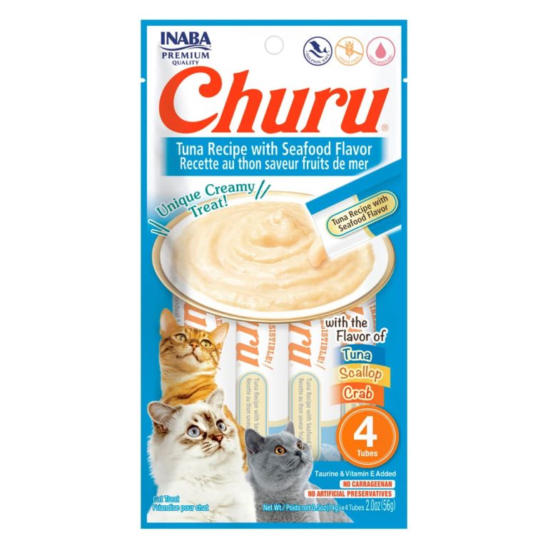 Churu de atún con mariscos - INABA Chile