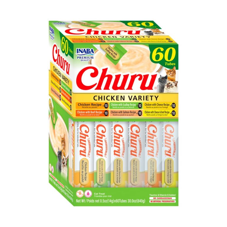 Churu Box variedades de pollo (60 tubos) - INABA Chile