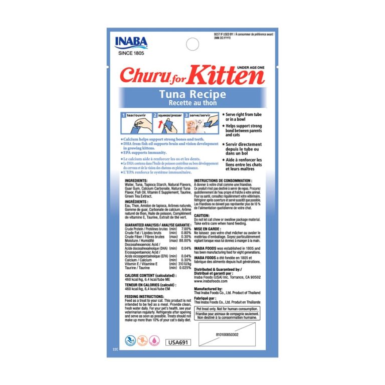 Churu Kitten de atún - INABA Chile